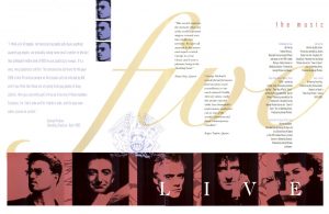 Five Live Press Materials and Promo Ad | George Michael, Lisa ...
